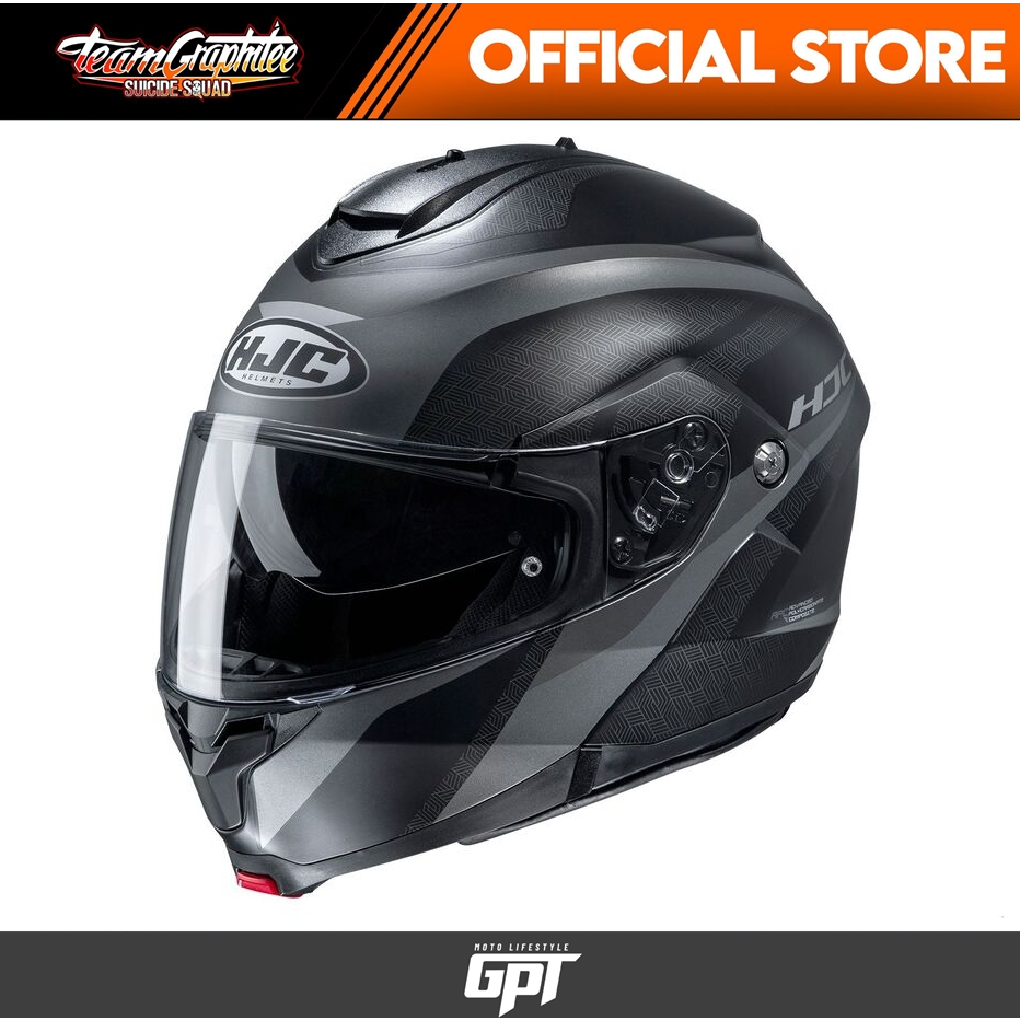 HJC HELMET C91 TALY(MODULAR DUAL VISOR) | Shopee Philippines