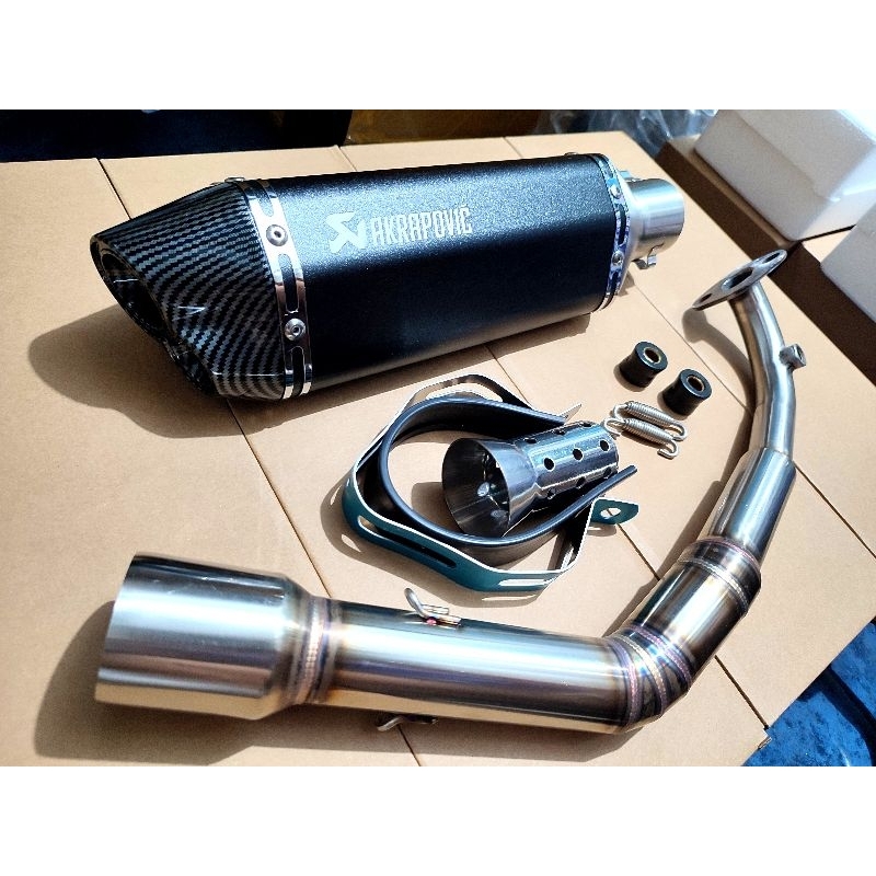 AKRAPOVIC SC for ADV AIRBLADE PCX CLICK 160 Exhaust Mufflers | Shopee ...