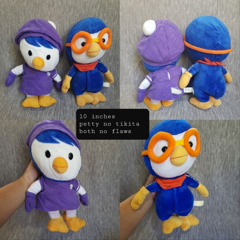 Pororo and friends eddy loopy crong petty poby hary plushies | Shopee ...