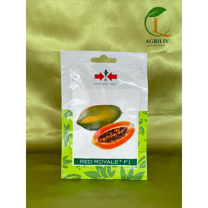 Red Royale F1 Hybrid Papaya 100 Seeds (East-west Seeds) | Shopee ...