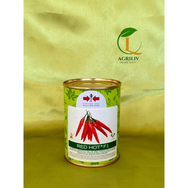 RED HOT F1 Hybrid Hot Pepper Seeds 25grams (East-west Seed) | Shopee ...