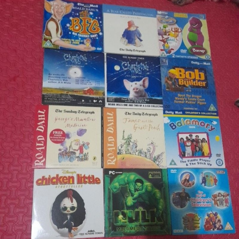 DVD Daily Mail AUDIO STORYTELLING for Kids Preloved UNNEW-UNNEW Items ...