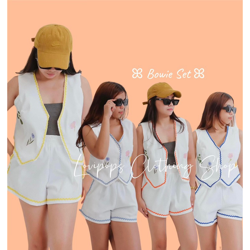 Bowie Set — LOVIPOPS ꕤ | Shopee Philippines