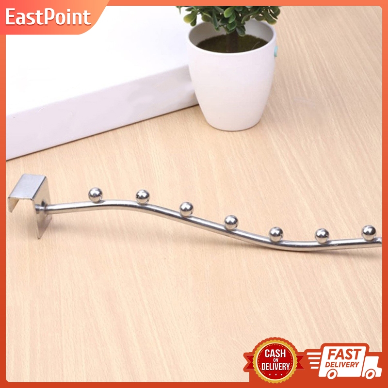 7 Ball Square Tube Bead Wall Hangers Hook Balls Waved/Waterfall Wall ...