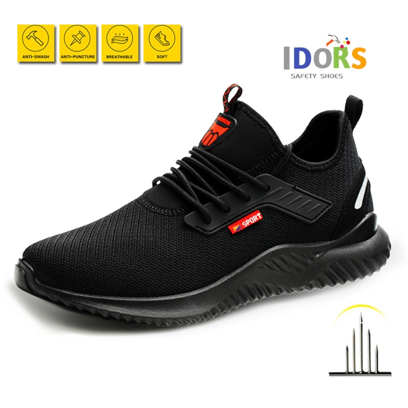 IDORS Work Safety Shoes, Breathable Steel Toe Cap Boots, Foundry ...