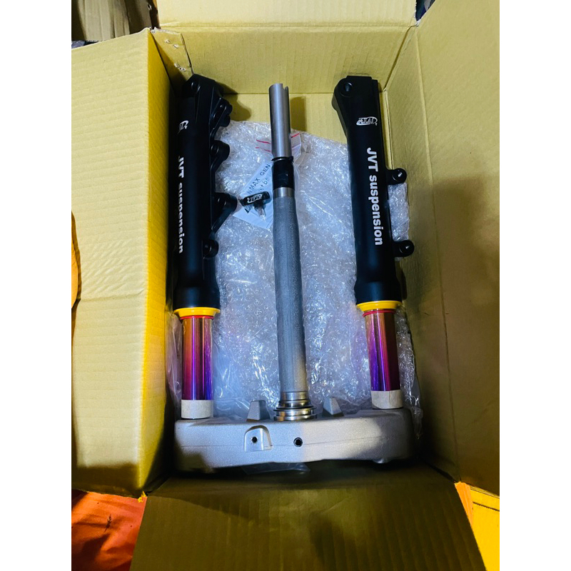 JVT FRONT SHOCK ASSEMBLY TITANIUM NMAX V1/V2 | Shopee Philippines