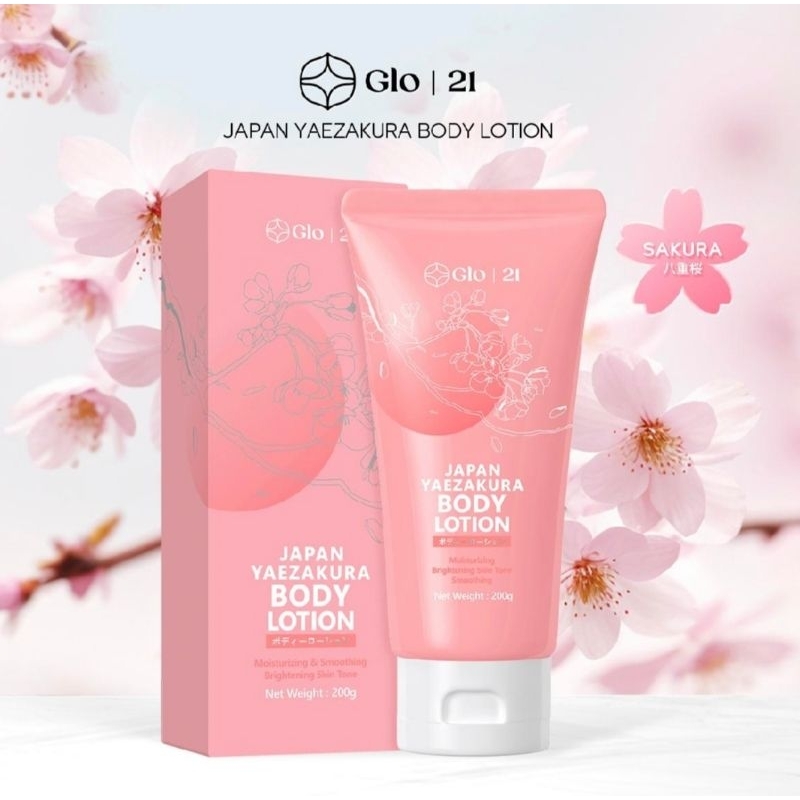 Glo21 Japan Yaezakura Body Lotion 200g | Shopee Philippines