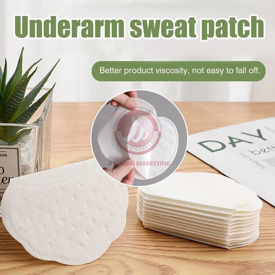 2ps/1Pair Underarm Sweat Pads | Disposable Armpit Sweat Stickers ...