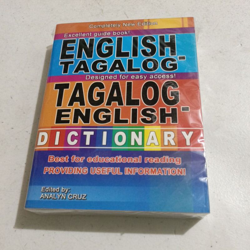 English-tagalog tagalog-english dictionary | Shopee Philippines