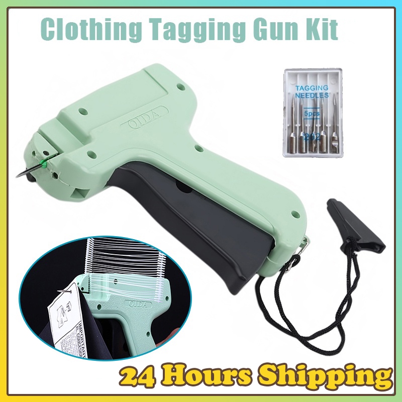 Garment Tag gun Price Label Tagging Gun Set Clothing Tagging Gun Tool ...