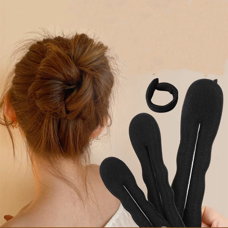 Fashion Cute Lady Foam Style Magic Bun Hair Styling Maker | Shopee ...