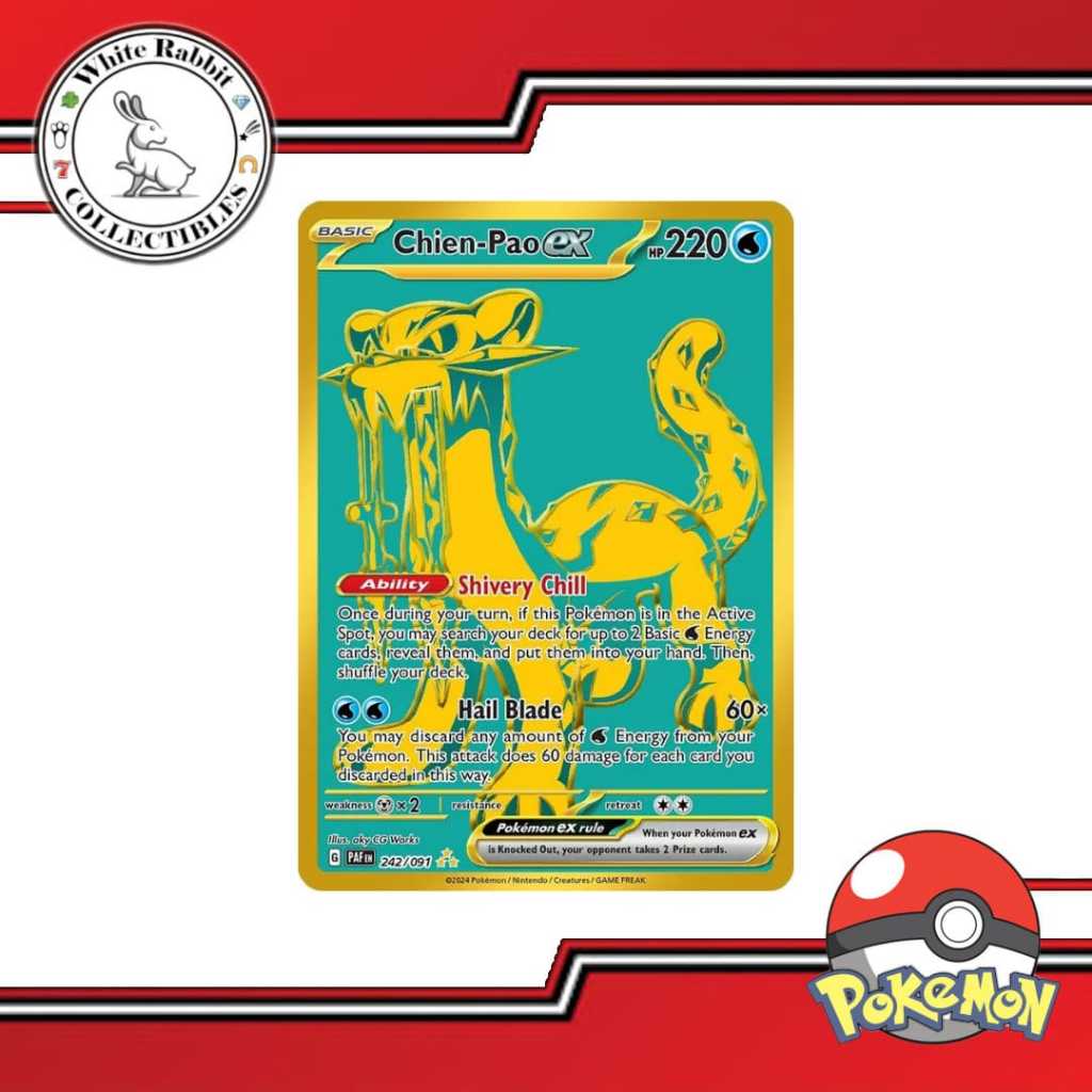 [Pokemon] [Card] Chien-Pao ex - SV: Paldean Fates (PAF) | Shopee ...