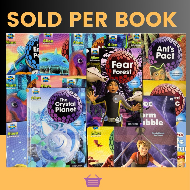 Oxford Project X Phonics Reading Level 6 - 13 Flat Books Children’s ...