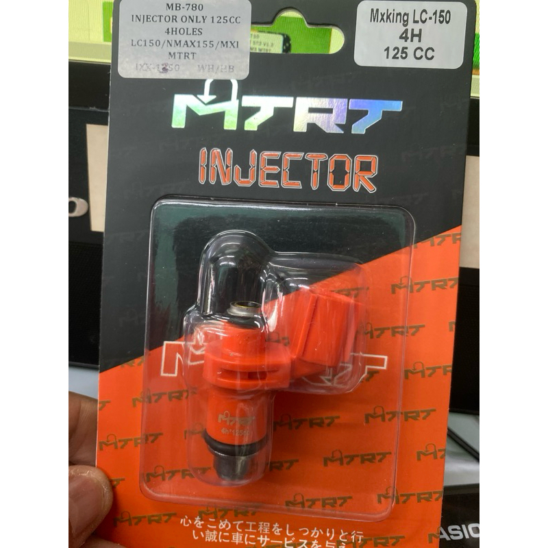 INJECTOR ONLY 125CC 4Holes for Nmax v1/Sniper150/MXi125 MTRT BRAND made ...