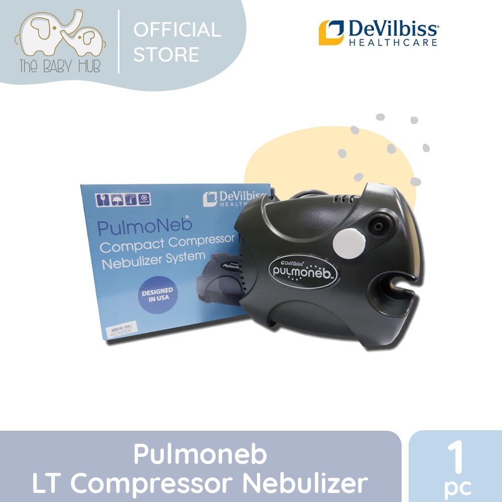 PulmoNeb Devilbiss Compact Compressor Nebulizer | Shopee Philippines