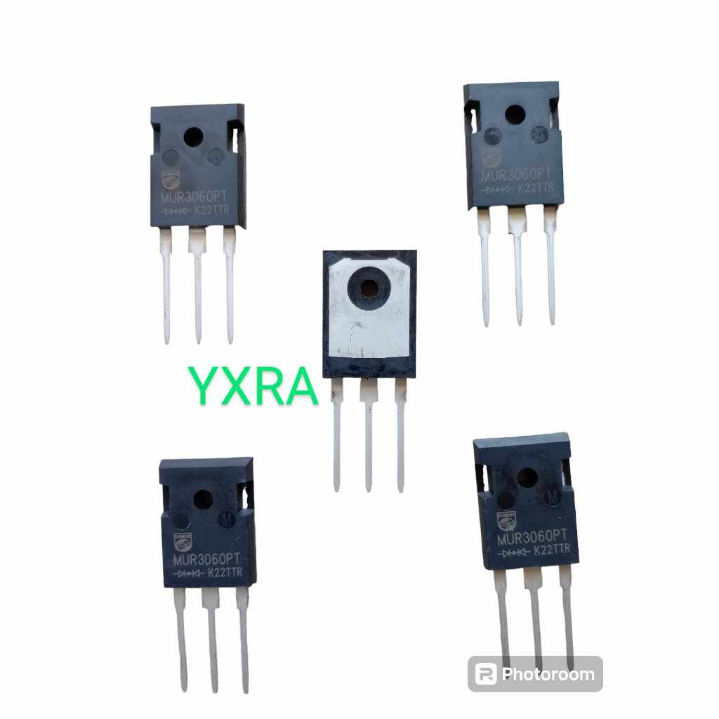MUR3060PT MOTOROLA ULTRA FAST RECOVERY DIODE ORIGINAL MUR3060/ON SEMI 30AMP 600V | Shopee ...