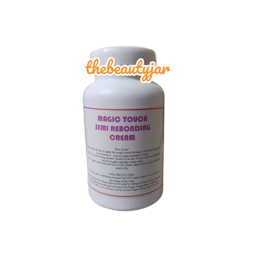 Magic touch semi rebonding cream 150mL | Shopee Philippines