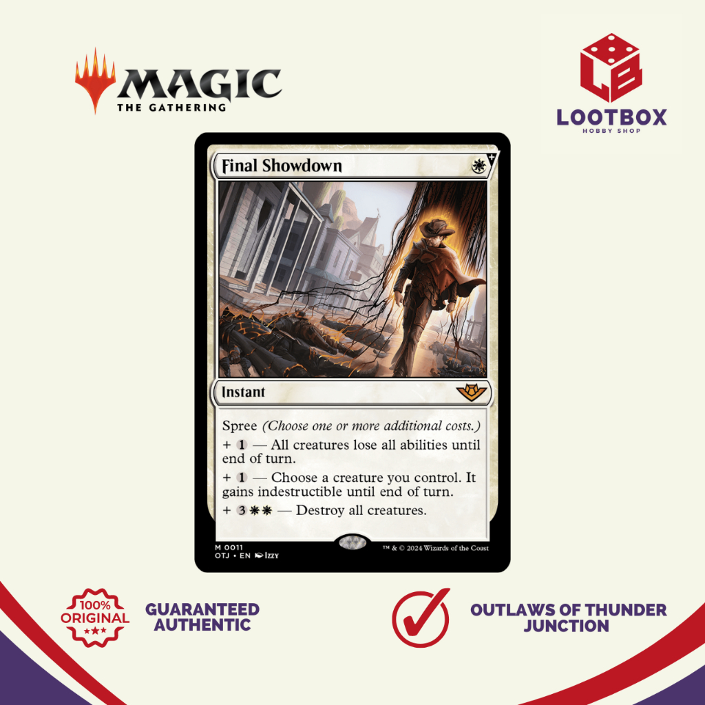 Magic the Gathering: Final Showdown (Mythic Rare) - Outlaws of Thunder ...