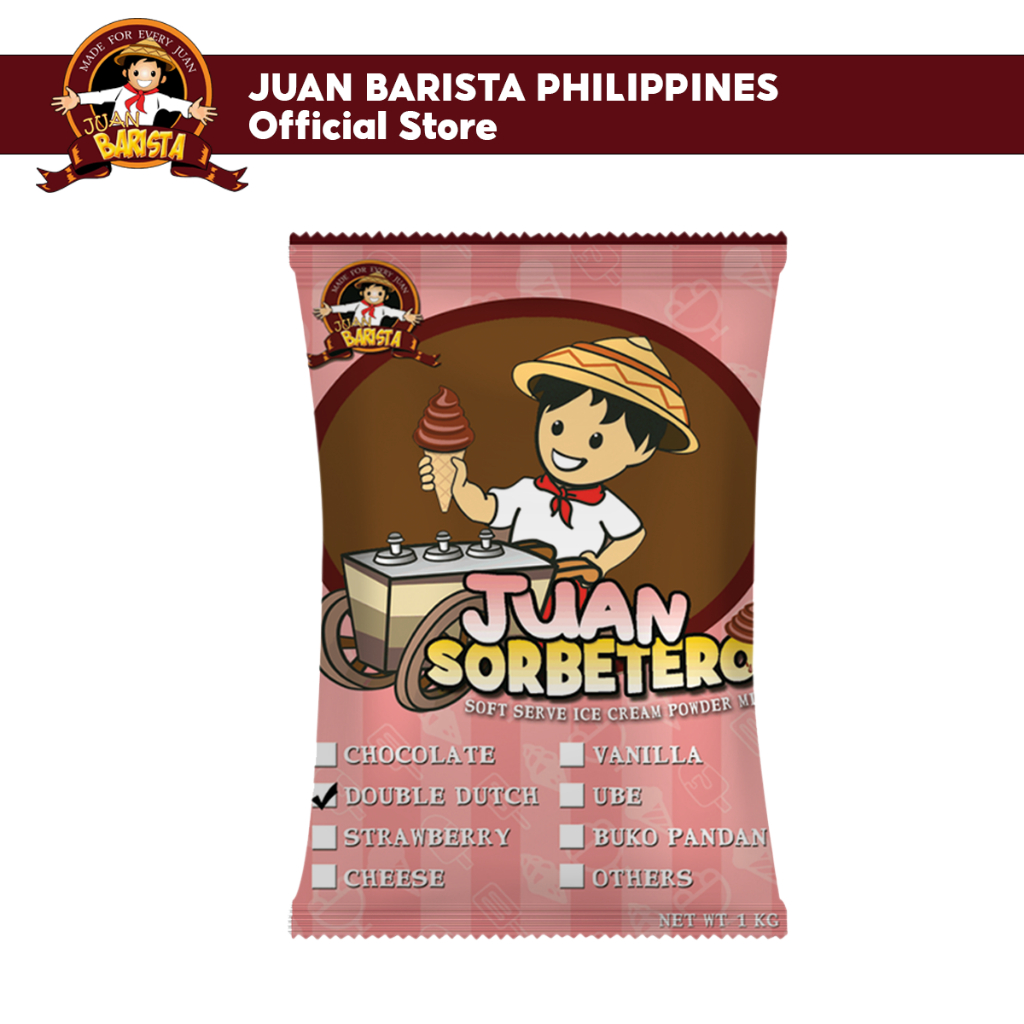 Juan Sorbetero Double Dutch Soft Serve Ice Cream Powder Mix 1 kilogram ...