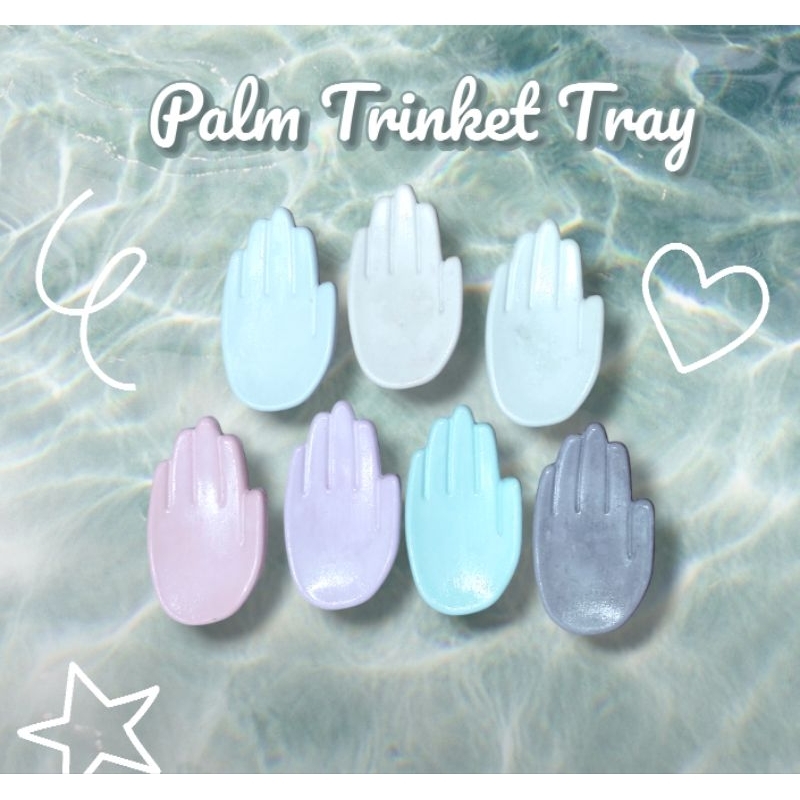 Palm Trinket Tray | Trinket Dish | Aesthetic Decorations | Shopee ...