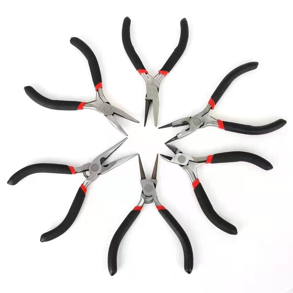 Jewelry Bead Pliers DIY Jewelry Flat Nose Pliers Mini Precision Plier ...