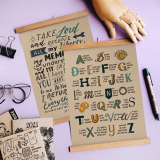 Papemelroti Inspirational Scroll Poster | Today's Advice VIP Bible ...