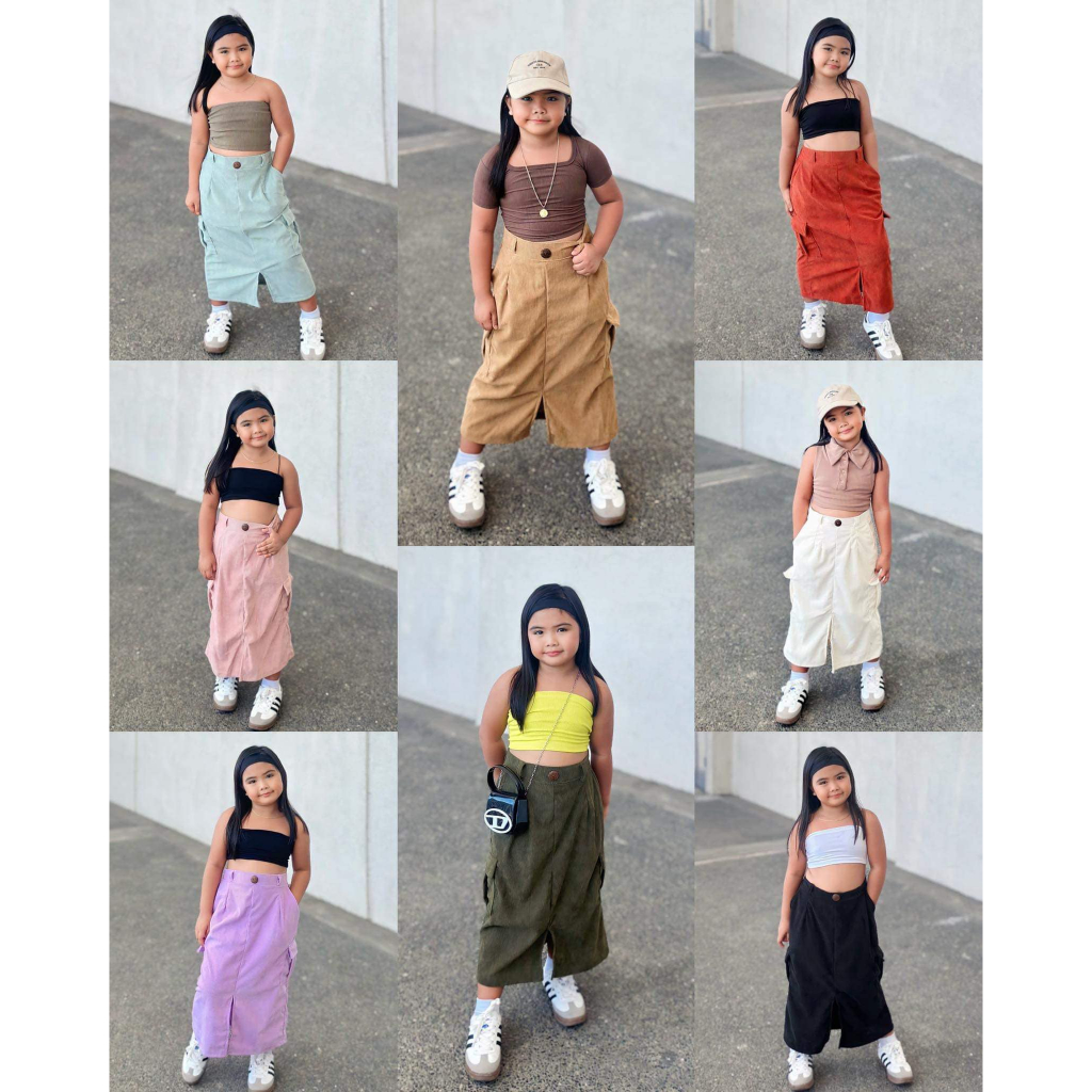 Combat Skirt // Kids size 2 - 12 yo | Shopee Philippines