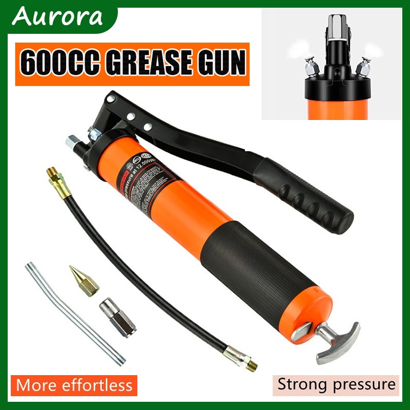Heavy duty grease gun 400cc grease gun pump 600cc grease gun With ...