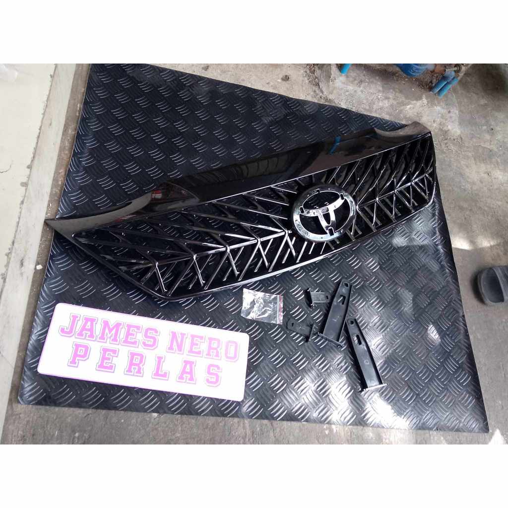 Fortuner Glossy Black Lexus Type Front Grill for Toyota Fortuner 2012 ...