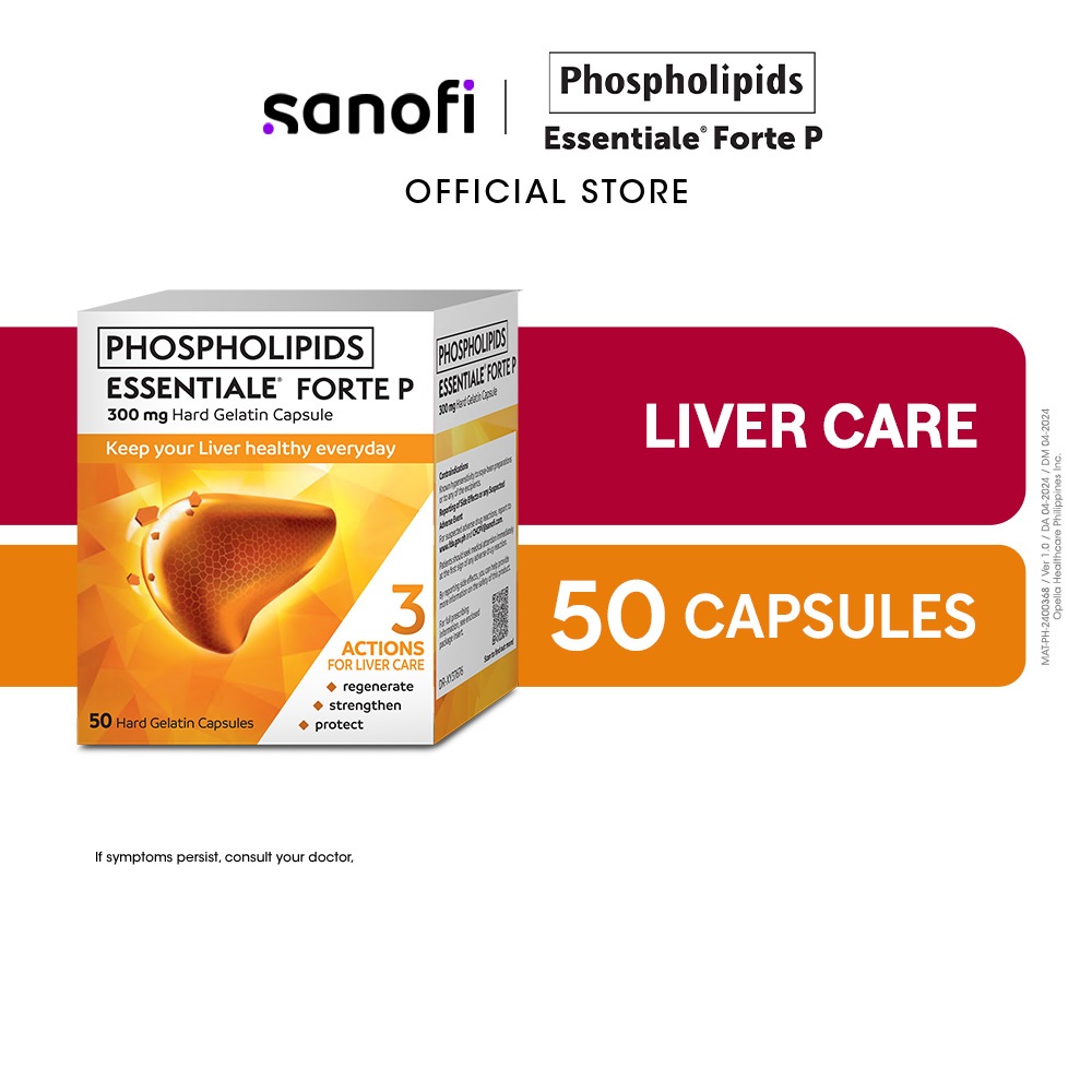 NEW Essentiale Forte P Liver Care Supplement 50 Capsules | Shopee ...