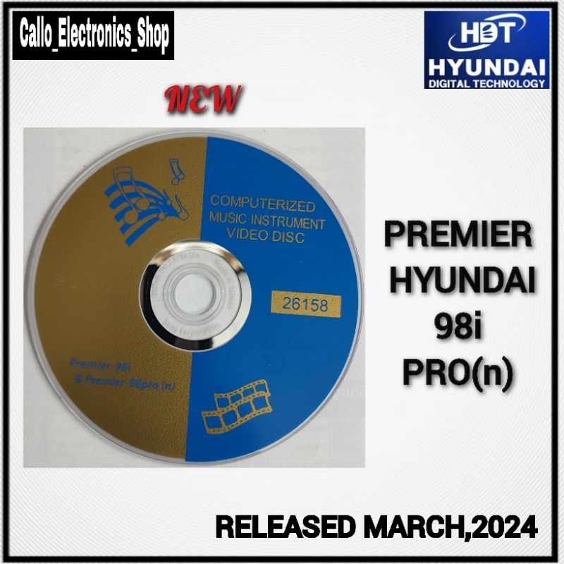 Premier Hyundai CD Volume 26158 For Premier 98i/Premier 98 pro(n ...