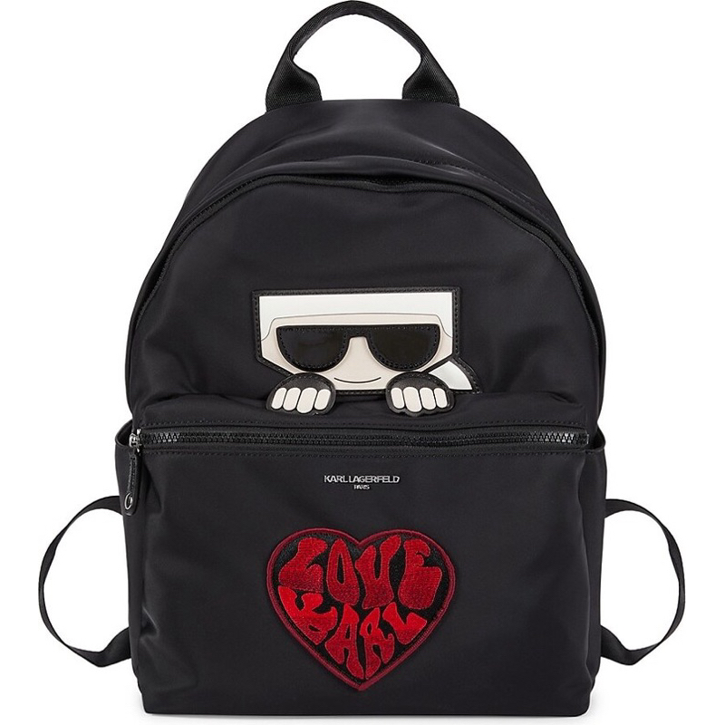 Authentic Karl Lagerfeld Paris Nylon Backpack Bag..(US) | Shopee ...