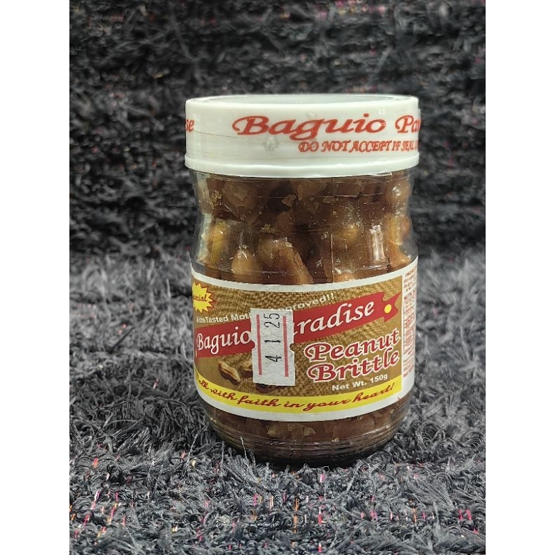 Peanut Brittle (Baguio Paradise) 180g | Shopee Philippines