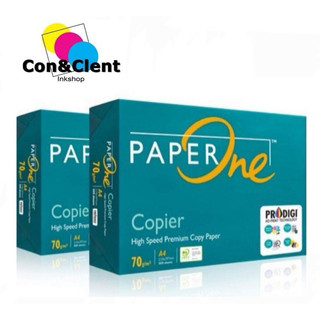 PAPER ONE Bondpaper 70 or 80gsm (500pcs/ream) short a4 Long | Shopee ...