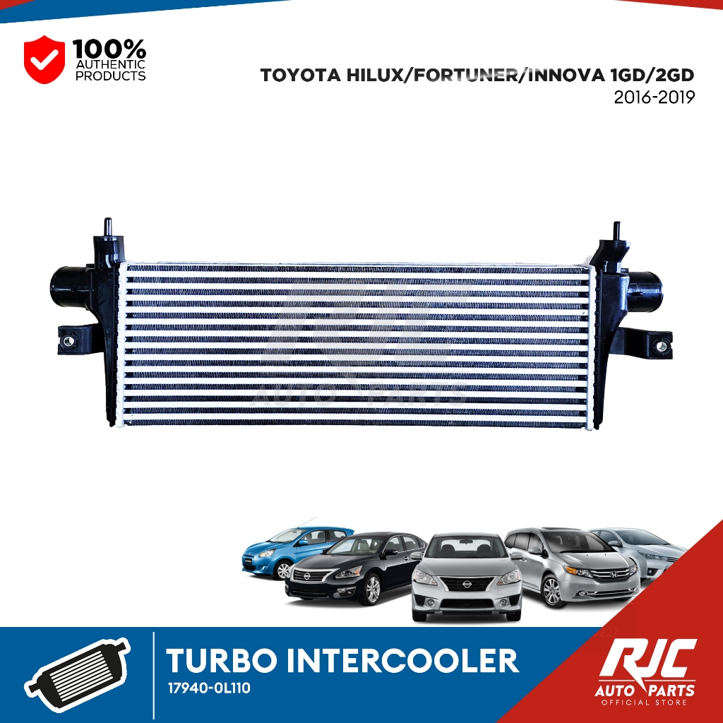 TURBO INTERCOOLER TOYOTA HILUX/FORTUNER/INNOVA 1GD/2GD 2016-2019 17940-0L110 1pc | Shopee ...