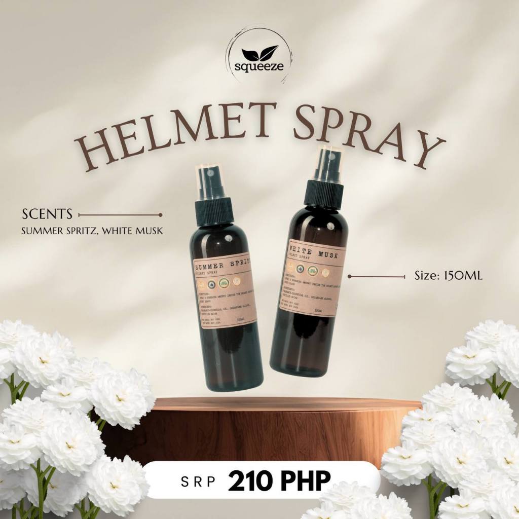 Squeeze - HELMET SPRAY 150 mL | Shopee Philippines