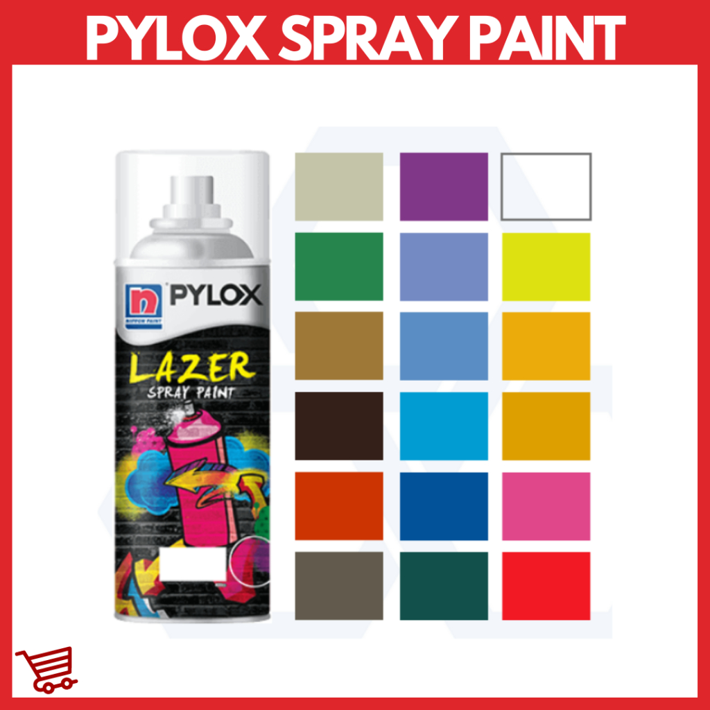 DIY Pylox Spray Paint 400cc - Basic Color | Shopee Philippines
