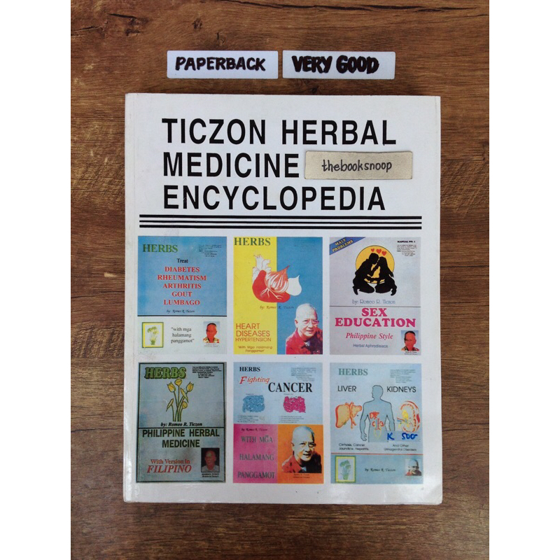Ticzon Herbal Medicine Encyclopedia filipiniana | Shopee Philippines