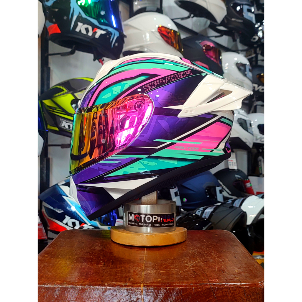 SPYDER Spike 2 Fullface Single Visor Helmet | Shopee Philippines