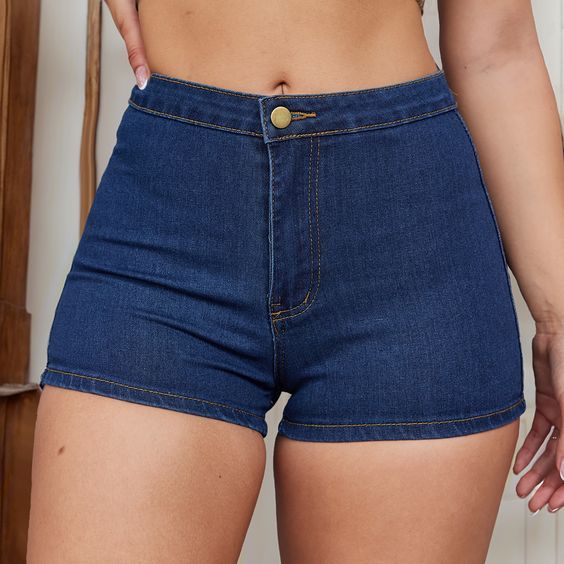 Plus Size joni shorts Denim Stretchable Short 30-44 | Shopee Philippines
