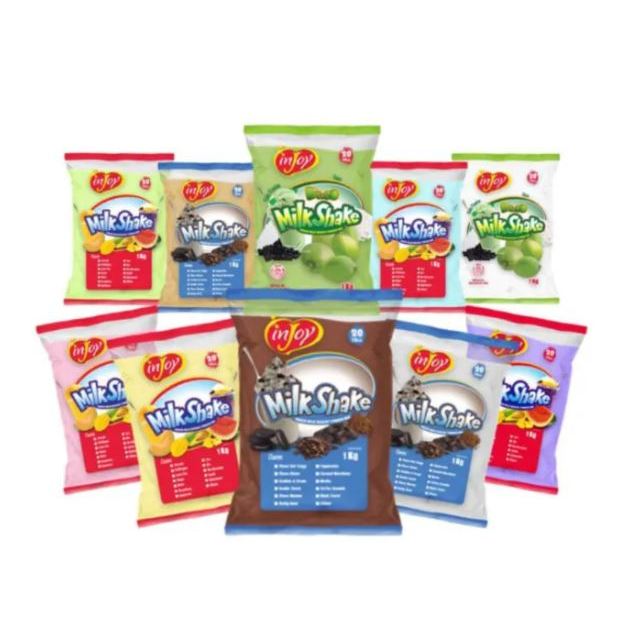 Injoy Milk Shake Powder | Milkshake | 1 Kilo | Shopee Philippines
