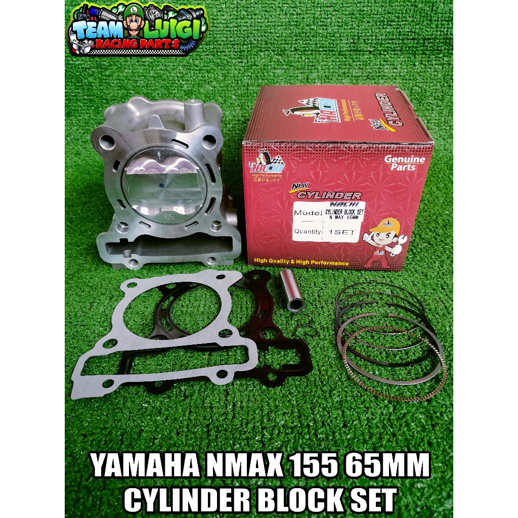 HACHI CYLINDER BLOCK SET FOT YAMAHA NMAX 155 V1 / AEROX 155 V1 65MM ...