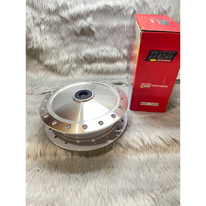 Motorcycle FRONT hub with steel bushing Tmx125 | Shopee Philippines