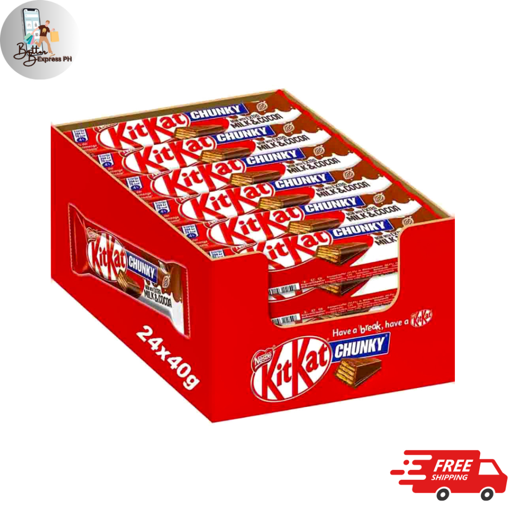 Kitkat Chunky Duo 38g Chocolate (12 pcs) | Shopee Philippines