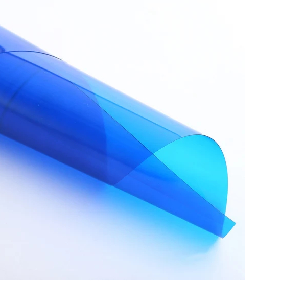 Acetate Film 10 sheets Blue color Short size | Shopee Philippines