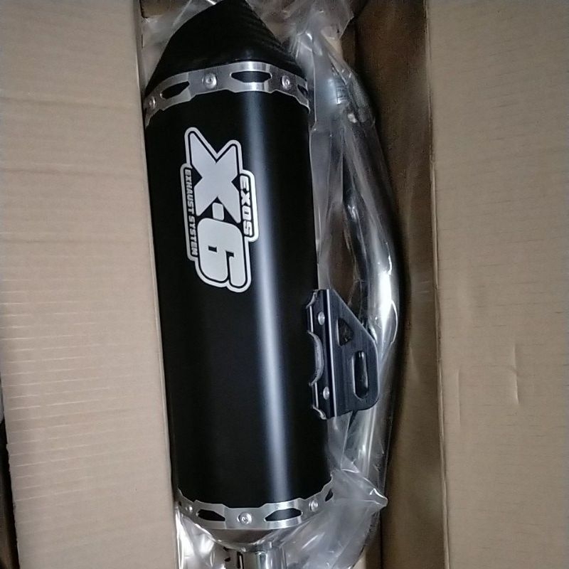 Exos pipe (X6)for Nmax v2/Aerox2/Mio i125/soul gt125/click v3 | Shopee ...