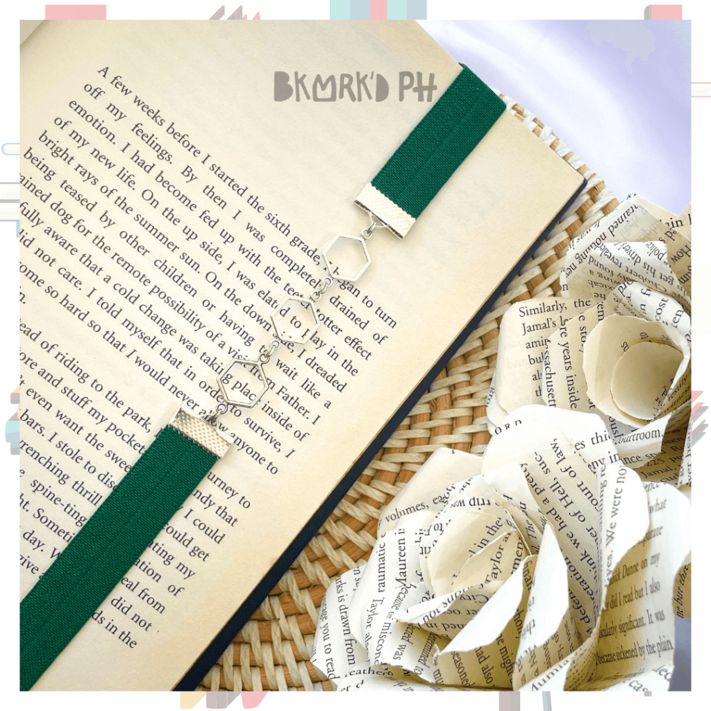 Handmade Elastic Bookmarks by Bkmrk'd PH | Silver Honeycomb | Shopee ...