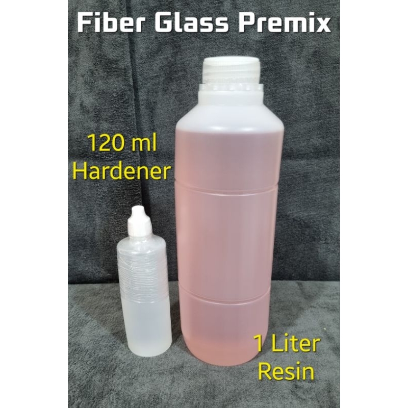 Fiberglass Premix Resin 1 LITER (R10-103 by Polymer) with Hardener ...