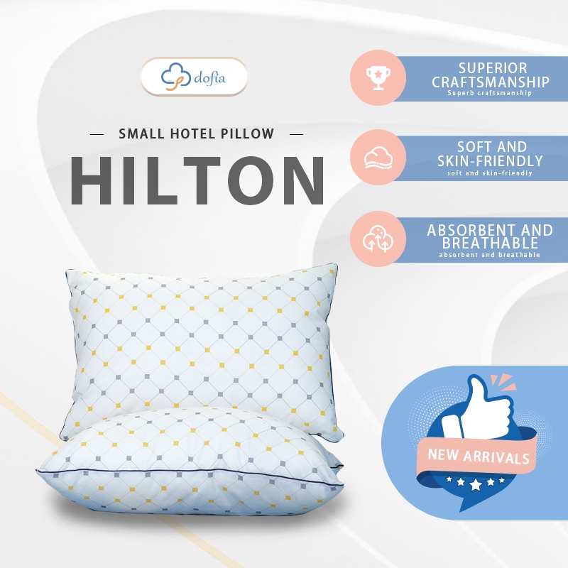 DOFIA Authentic Hilton Pillow High Quality Pillow Fiber Pillow Starry ...