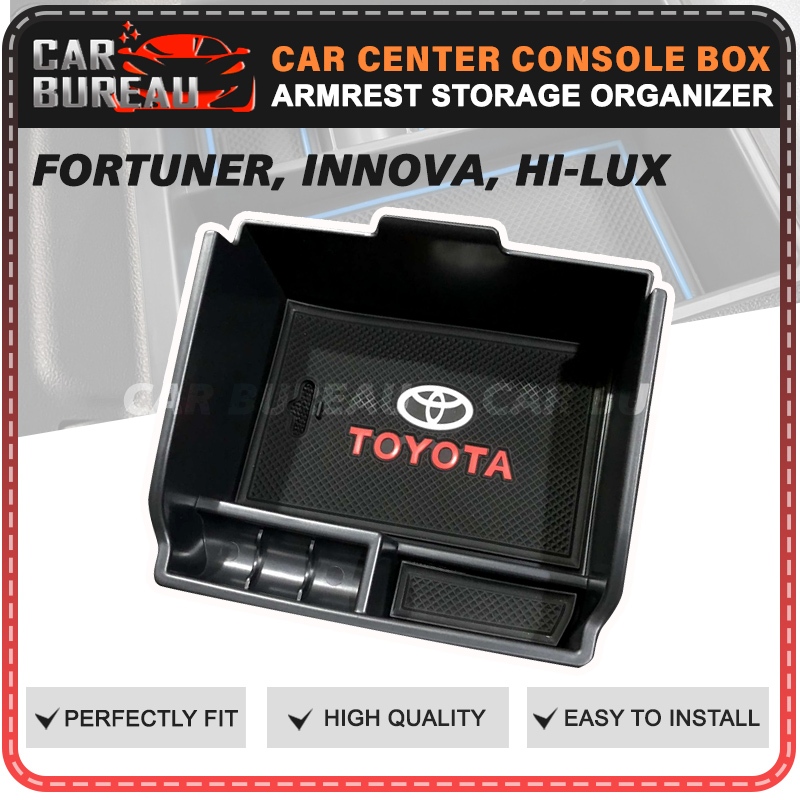 Innova Hilux Fortuner 2016 - 2024 Armrest Center Console Organizer ...